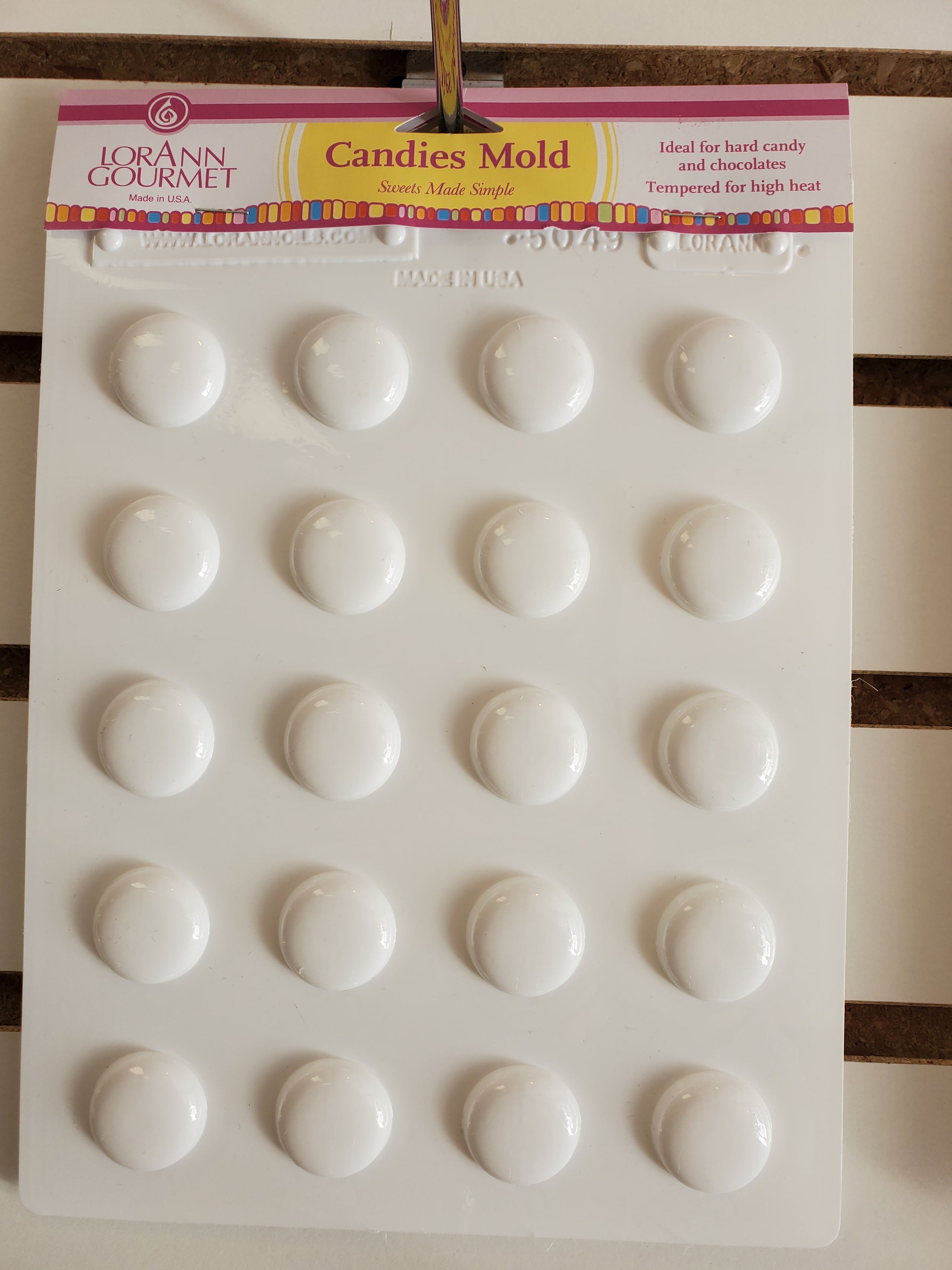 Candy Disk Sheet Mold | MA's Pantry